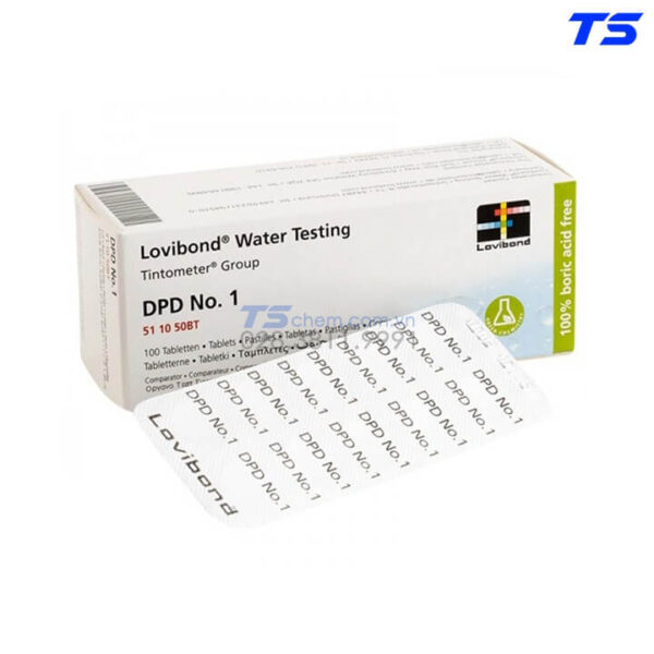 Thuốc thử DPD No.1 Tablet Reagents/Cl2 – Lovibond - 511050BT