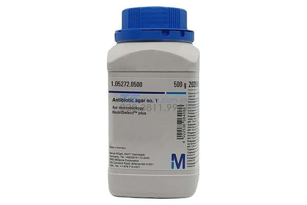 Môi Trường Vi Sinh Antibiotic Agar N.1 Merck 105272 (500G)